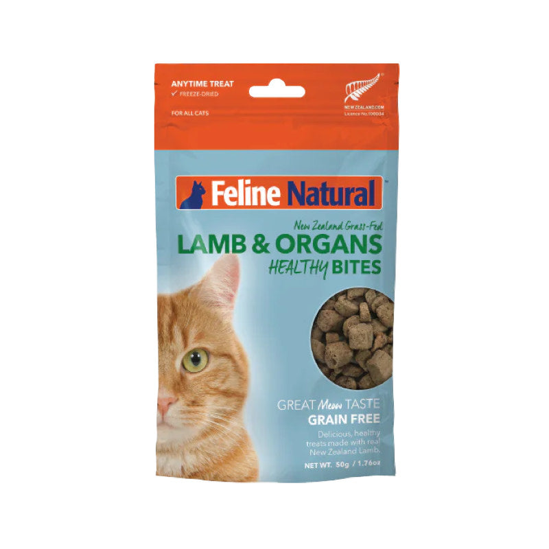 Feline Natural Lamb & Organs Healthy Bites 1.76oz – Furly's Pet Supply