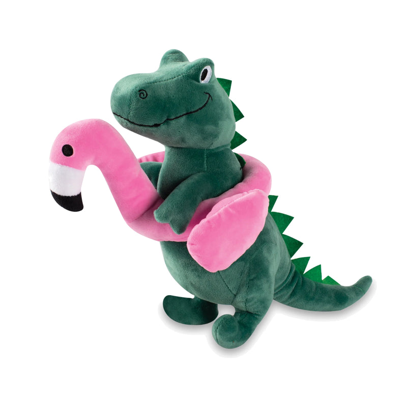 Petshop by Fringe Flamingo Pool Time T-Rex Toy – Furly's Pet Supply