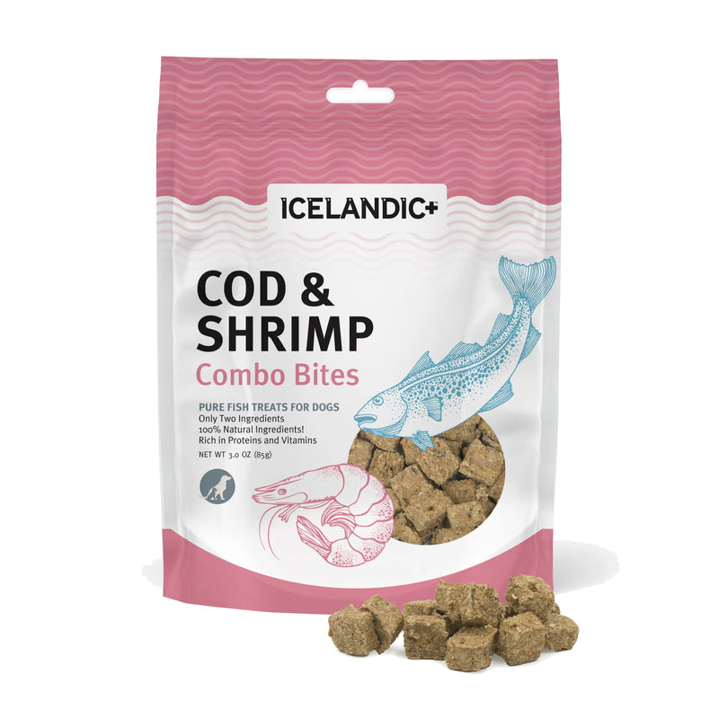 Icelandic+ Cod & Shrimp Combo Bites 3oz – Furly's Pet Supply