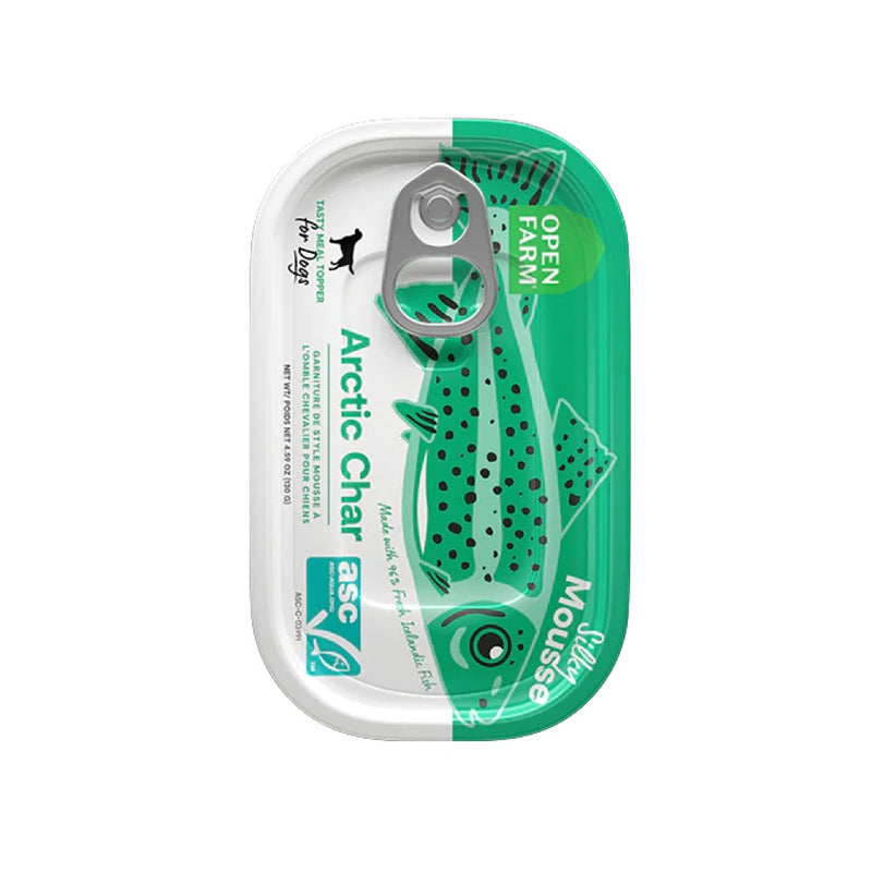 Open Farm Mousse Meal Topper Artic Char Can 4.59oz – Furly's Pet Supply