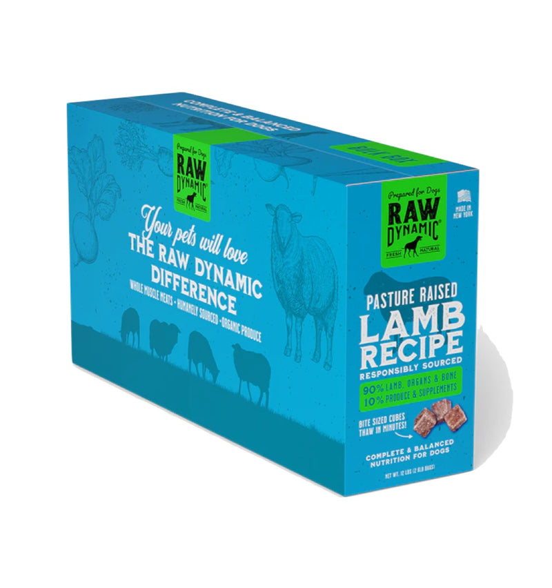 Raw Dynamic Frozen Raw Lamb Formula – Furly's Pet Supply