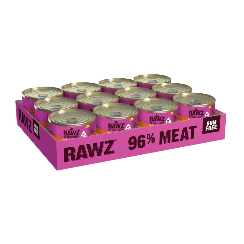 Rawz 96% Rabbit with Goat's Milk Canned Cat Food – Furly's Pet Supply