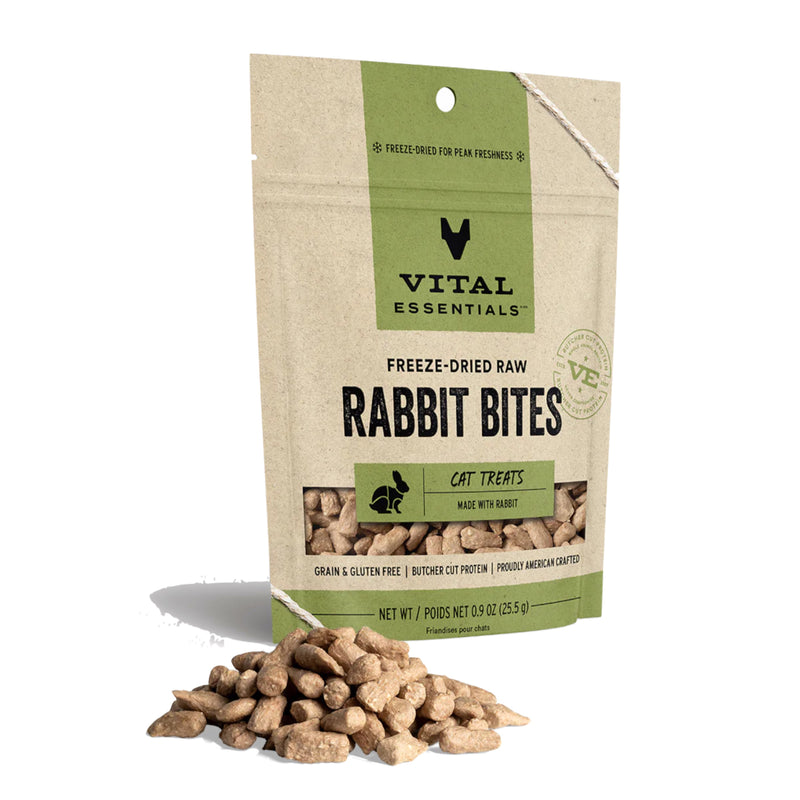 Vital Cat Rabbit Bites 0.9oz – Furly's Pet Supply