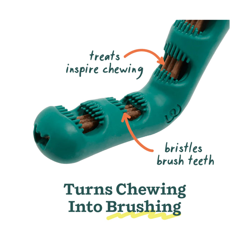 Woof Bite n' Brush Re-fillable Dental Chew – Furly's Pet Supply