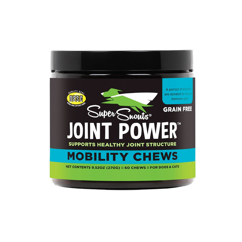 Super Snouts Joint & Mobility Soft Chews 9.5oz (60ct) – Furly's Pet Supply
